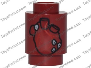 LEGO Sets with Part 3062bpb035 Brick, Round 1 x 1 Open Stud with Human ...
