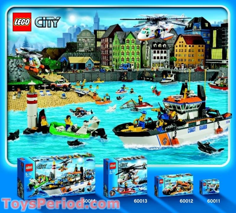 LEGO 60013 Coast Guard Helicopter Instructions and Parts List