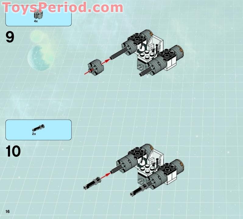 LEGO 70703 Star Slicer Instructions and Parts List