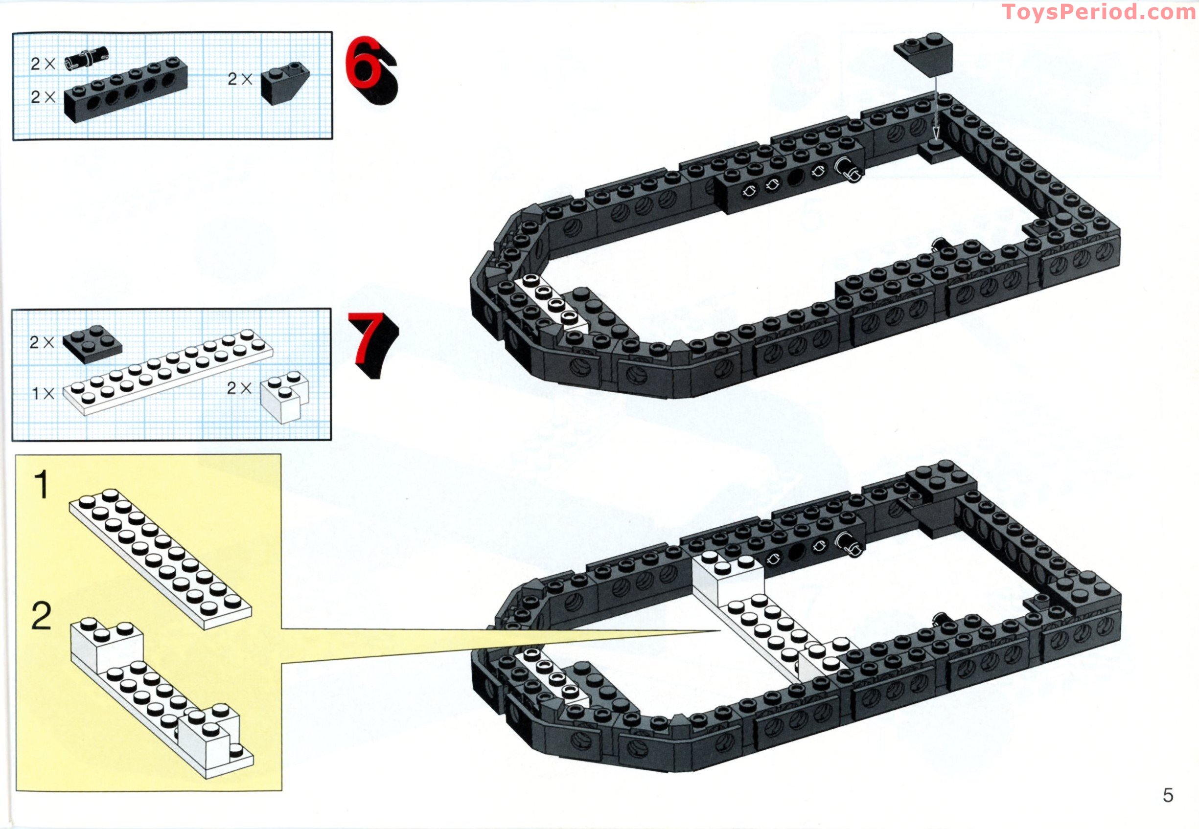 LEGO 8824 Hovercraft Instructions and Parts List