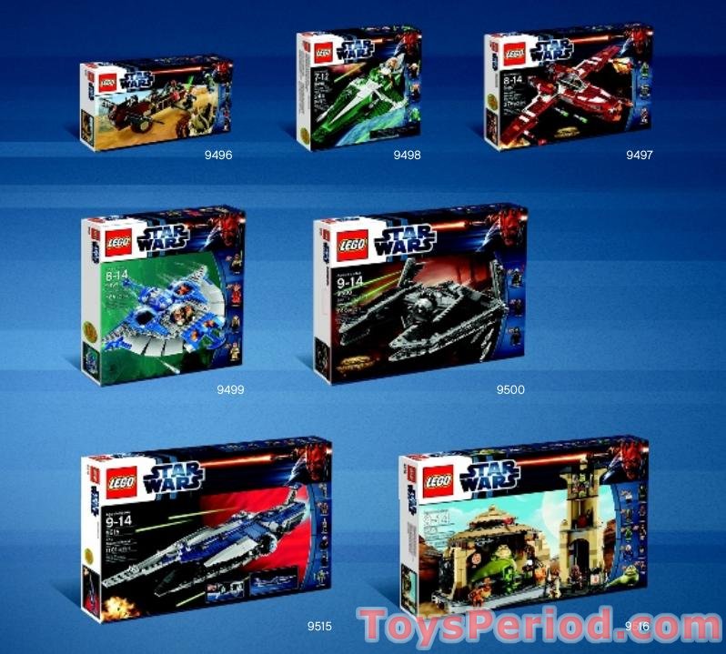 LEGO 9499 Gungan Sub Instructions and Parts List