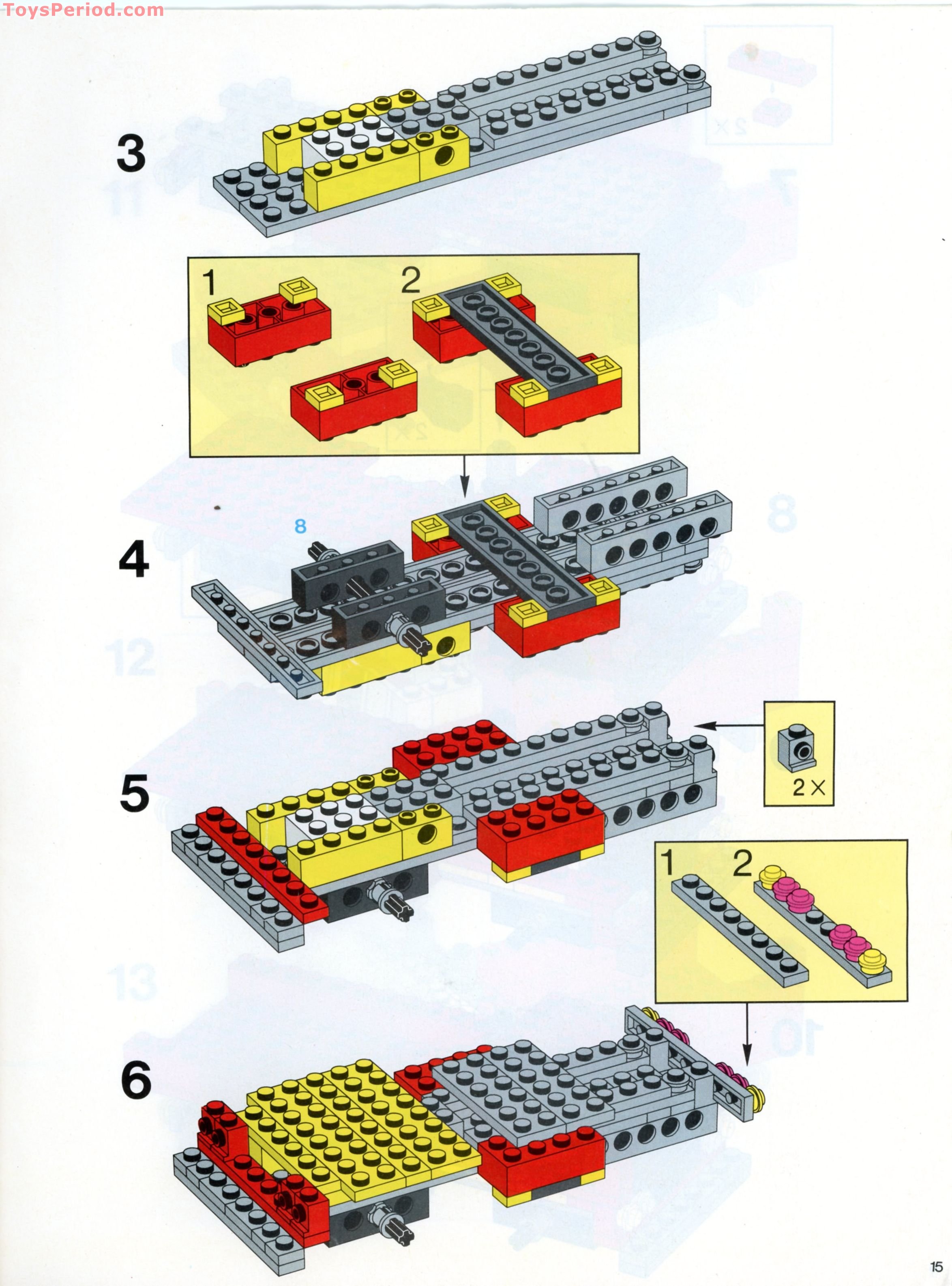 LEGO 715 Basic Building Set 7 Plus Instructions and Parts List