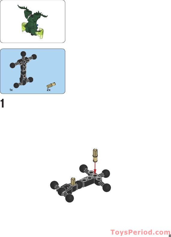 LEGO 44006 Breez Instructions and Parts List