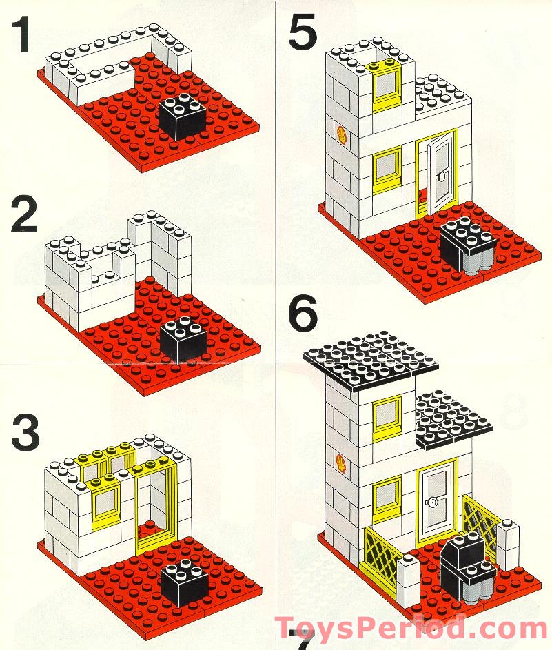 LEGO 149 Fuel Refinery Instructions, from 1976 | LEGO Reference