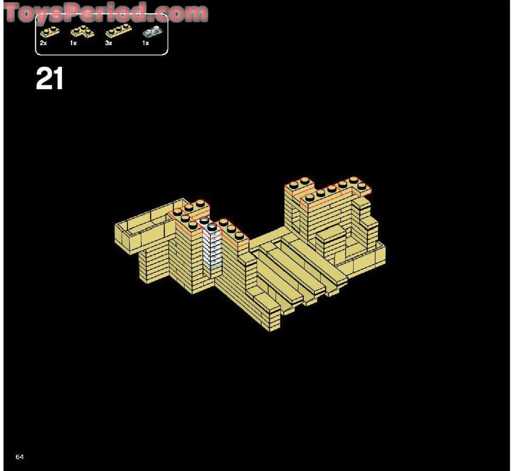 LEGO 21005 Fallingwater Instructions and Parts List