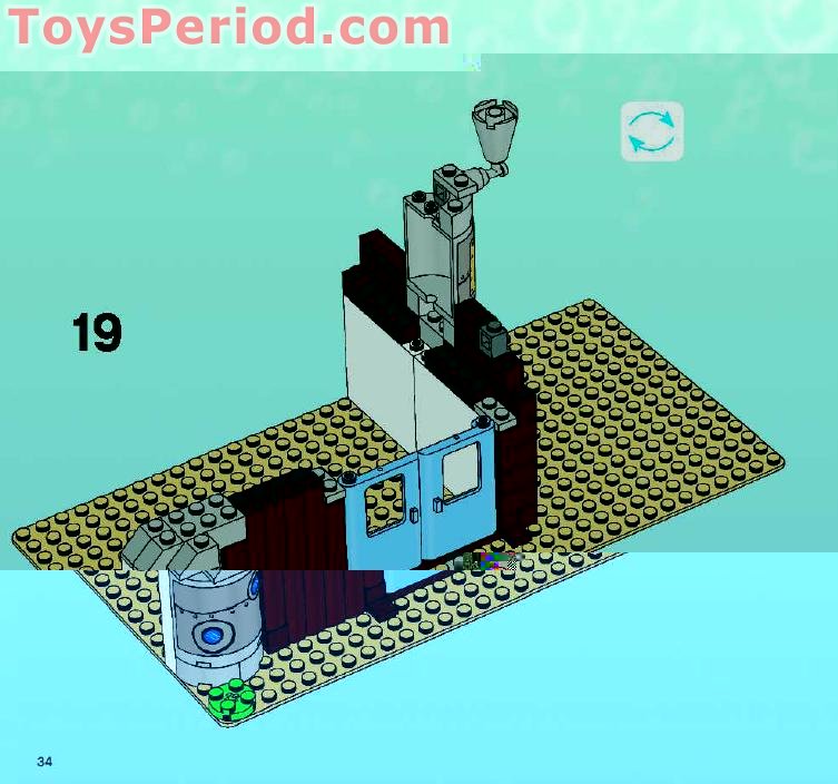 LEGO 3832 The Emergency Room Instructions and Parts List