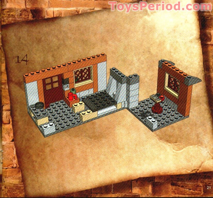 LEGO 4728 Escape from Privet Drive Set Parts Inventory and Instructions ...