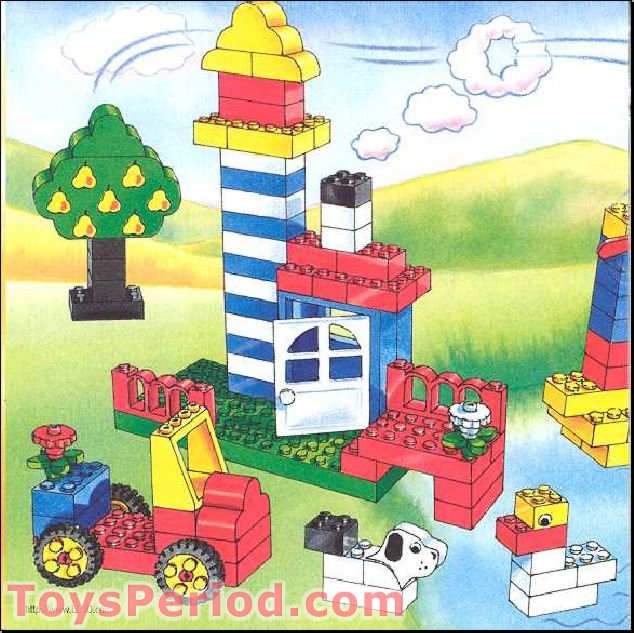 LEGO 4215 Starter Set 300 Instructions and Parts List