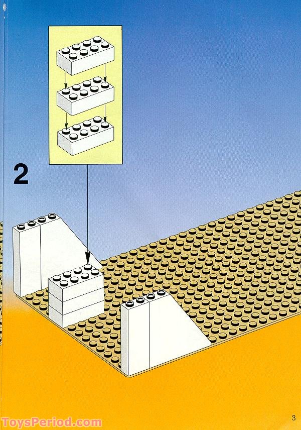 LEGO 6455 Space Simulation Station Instructions and Parts List