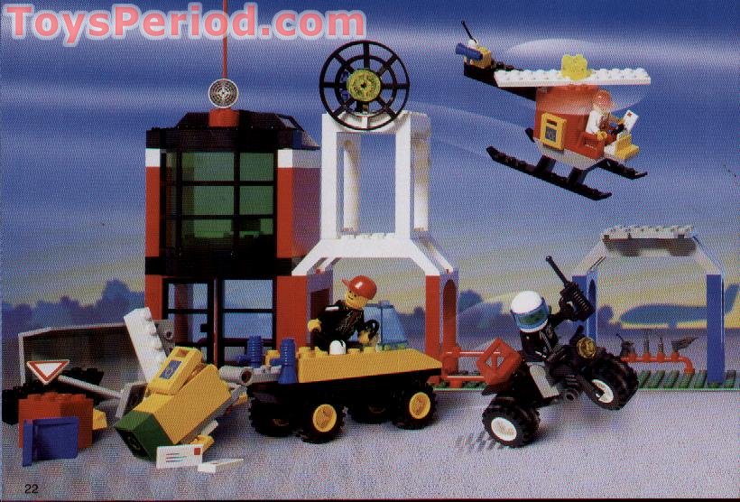 LEGO 6464 Super Rescue Complex Instructions and Parts List