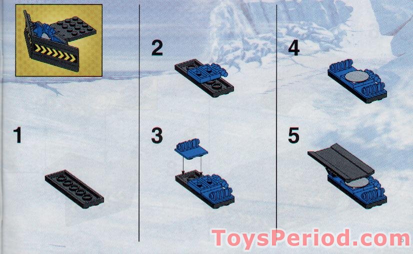 LEGO 6573 Arctic Expedition Instructions and Parts List