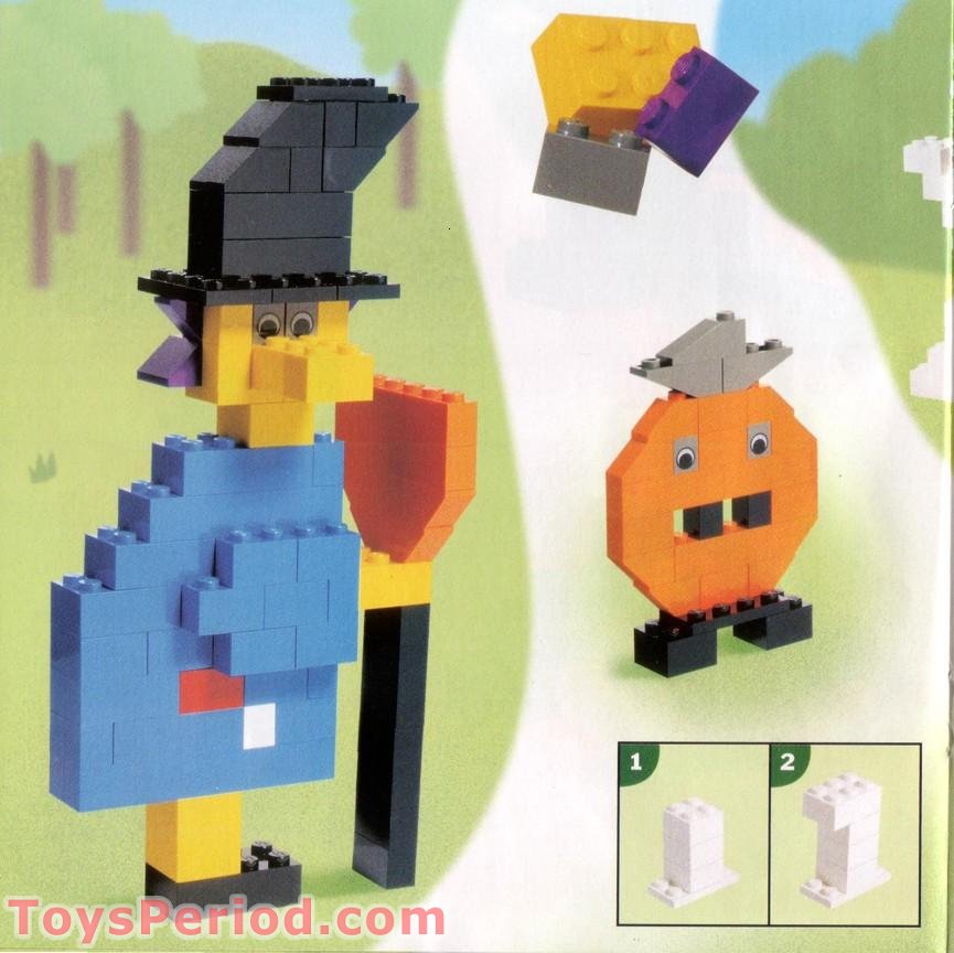 LEGO 7825 Creator Bucket Instructions and Parts List