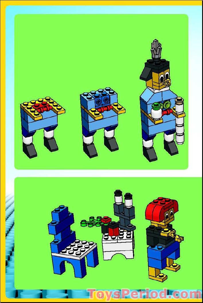 LEGO 7870 Hans Christian Andersen Bucket Instructions and Parts List