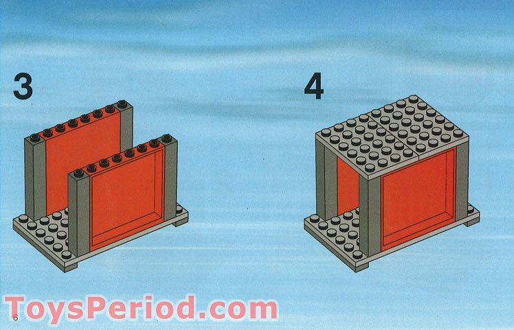 LEGO 7992 Container Stacker Instructions and Parts List