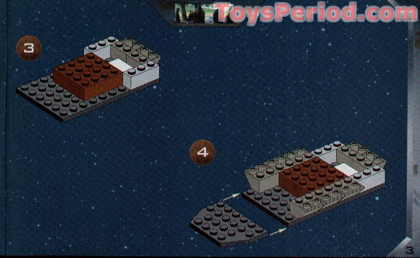 LEGO 7124 Flash Speeder Instructions and Parts List