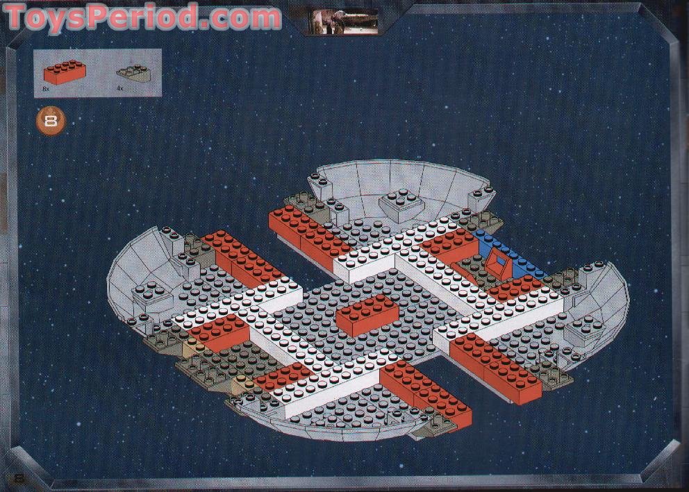 LEGO 7190 Millennium Falcon Instructions and Parts List