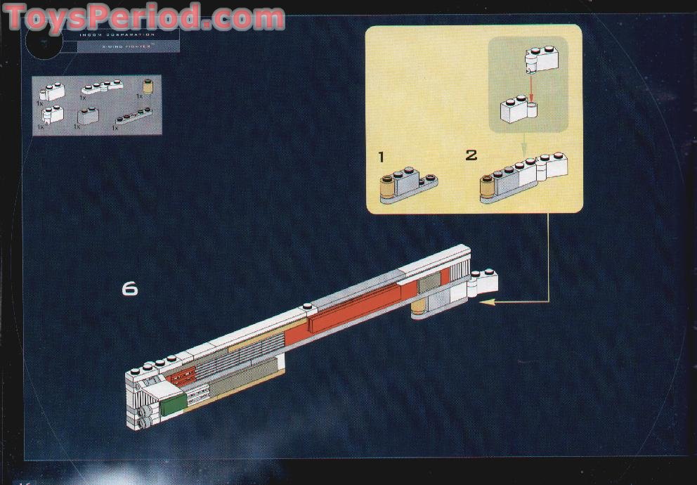 LEGO 7191 X-Wing Fighter - Ultimate Collector Series UCS Instructions ...