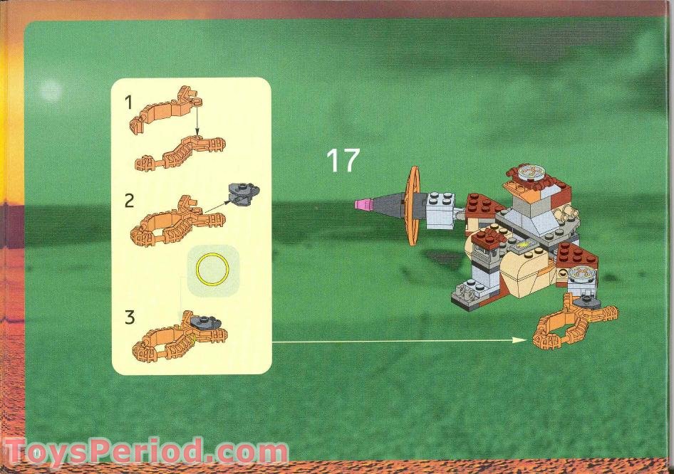 LEGO 7316 Excavation Searcher Instructions and Parts List