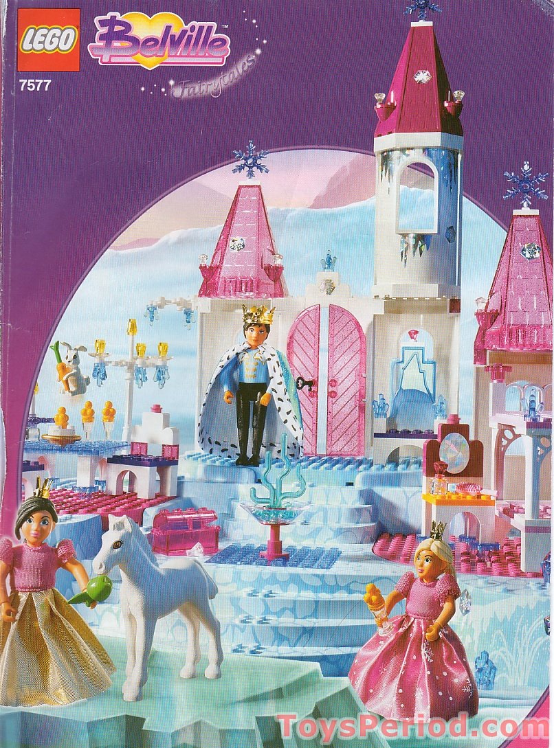 LEGO 7577 Winter Wonder Palace Instructions and Parts List