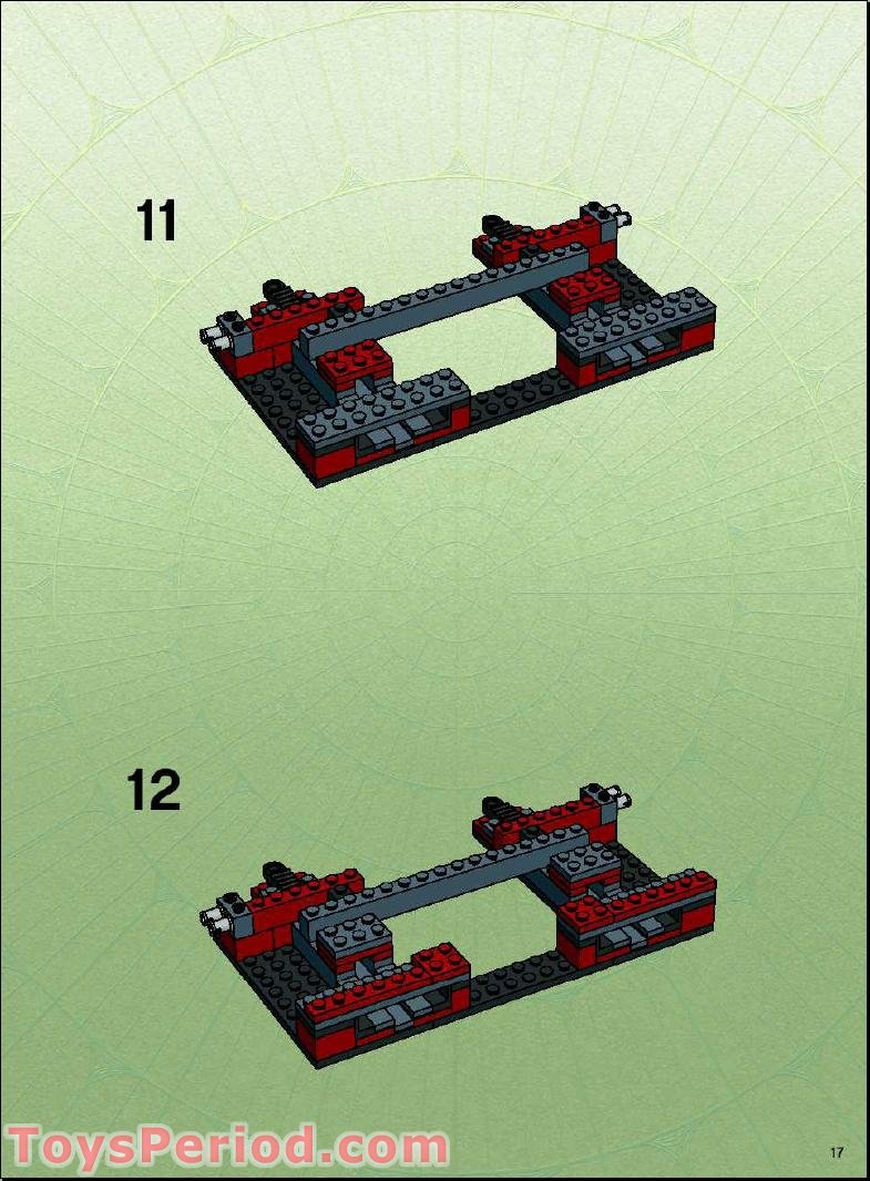 LEGO 8759 Battle of Metru Nui Instructions and Parts List