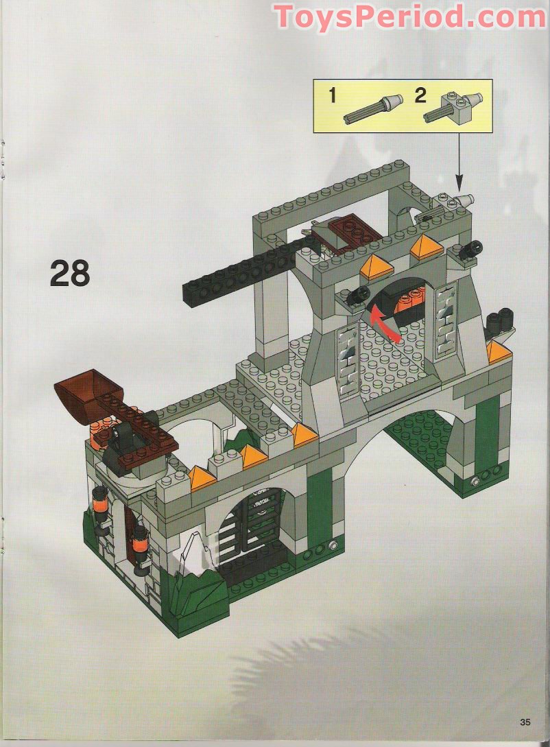 LEGO 8823 Mistlands Tower Instructions and Parts List