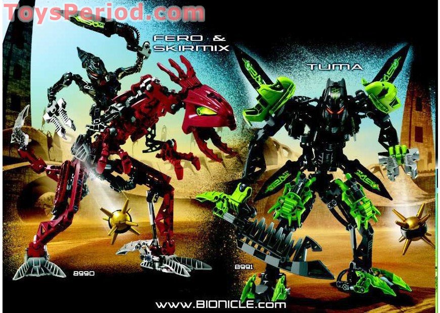 LEGO 8979 Malum Instructions and Parts List