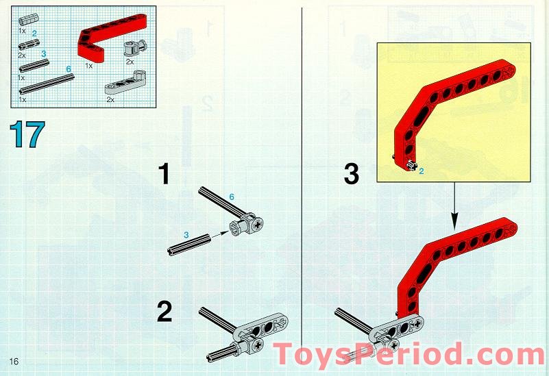 LEGO 8229 Tread Trekker Instructions and Parts List