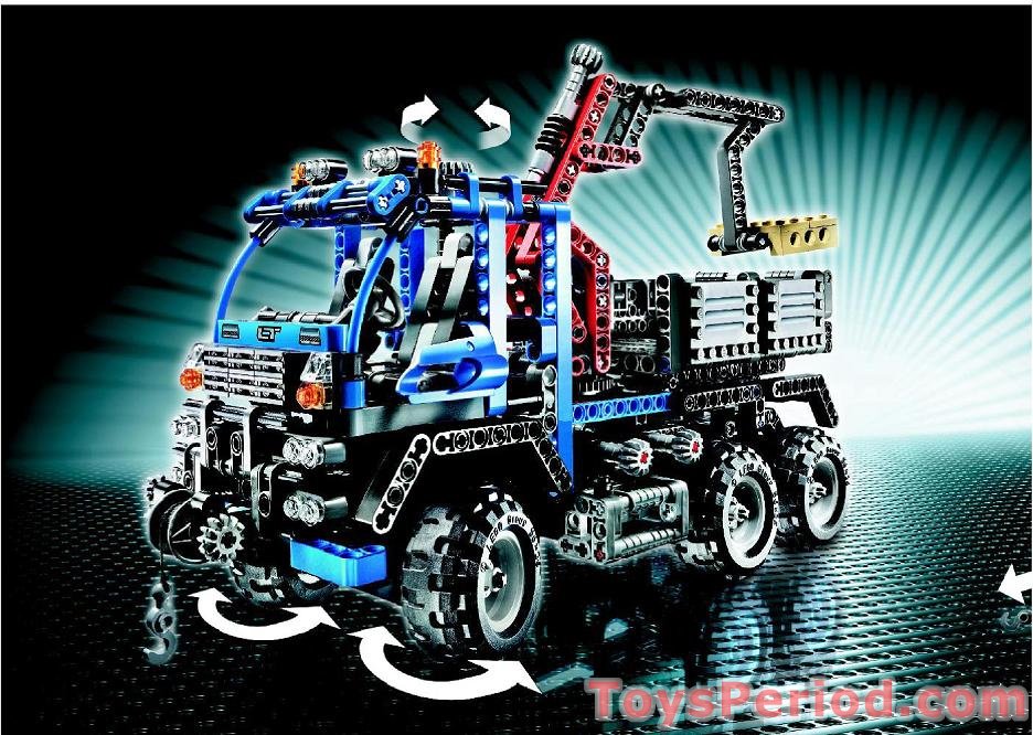 LEGO 8273 Off Road Truck Instructions and Parts List