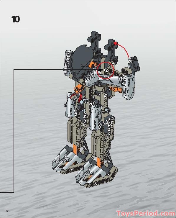 LEGO 8557 Exo-Toa Instructions and Parts List