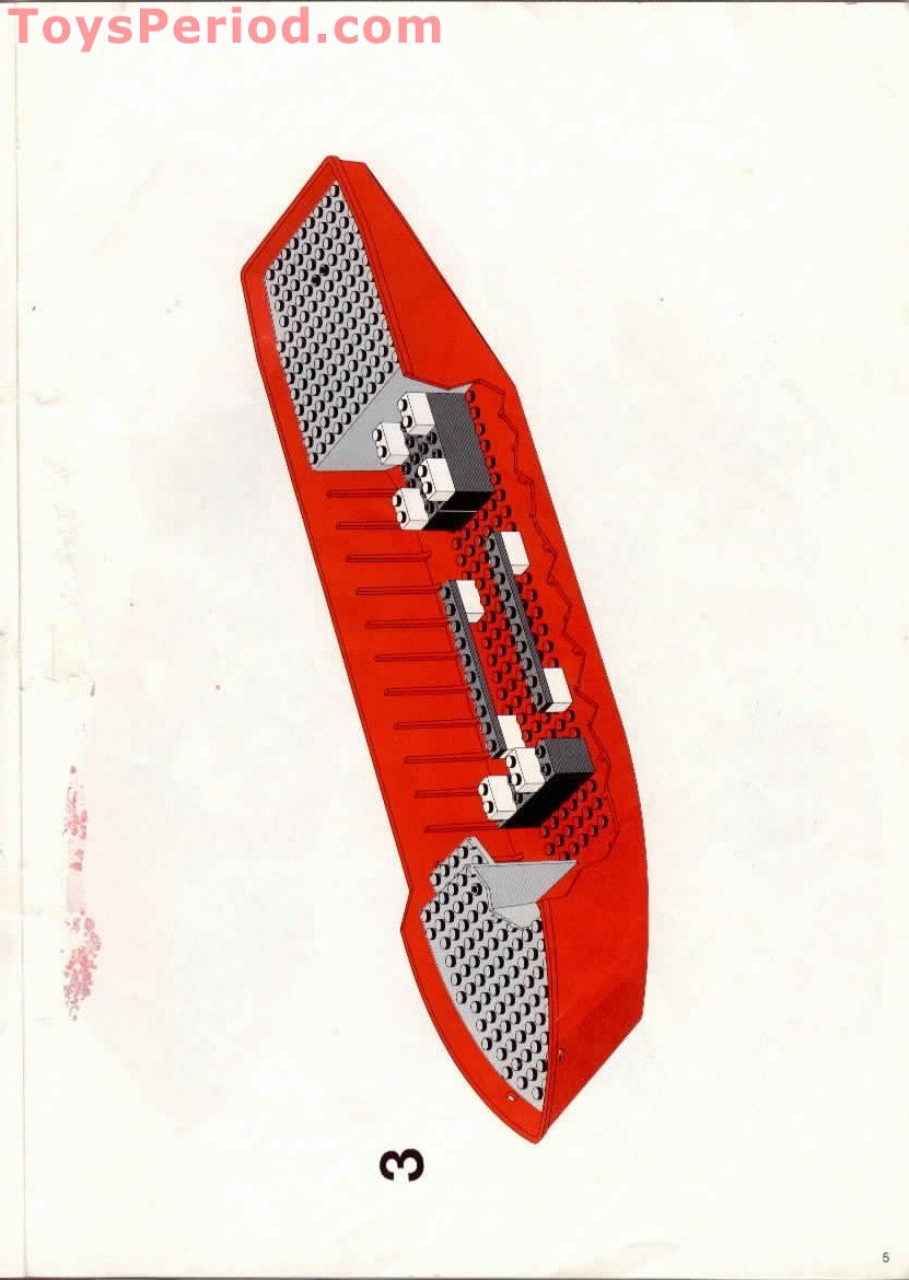 LEGO 4031 Fire Rescue Instructions and Parts List