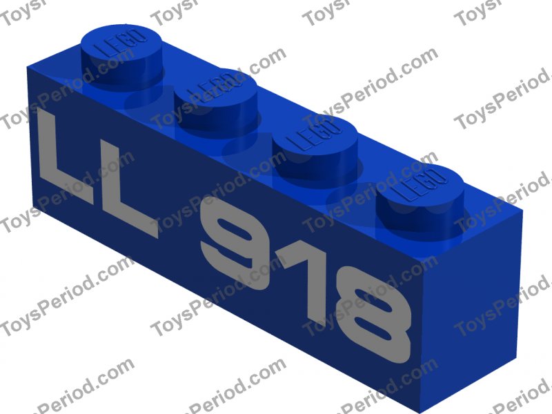 LEGO Sets with Part 3010p918 Brick 1 x 4 with LL918 Pattern/Brick 1 x 4 ...
