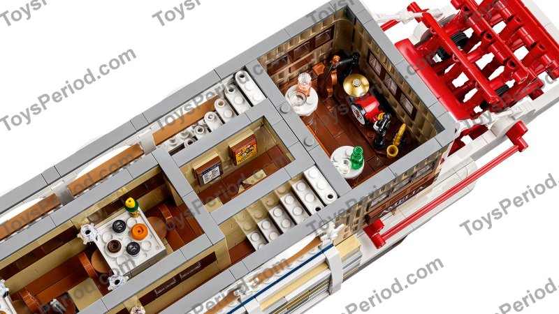 LEGO 21356 River Steamboat Set Parts List
