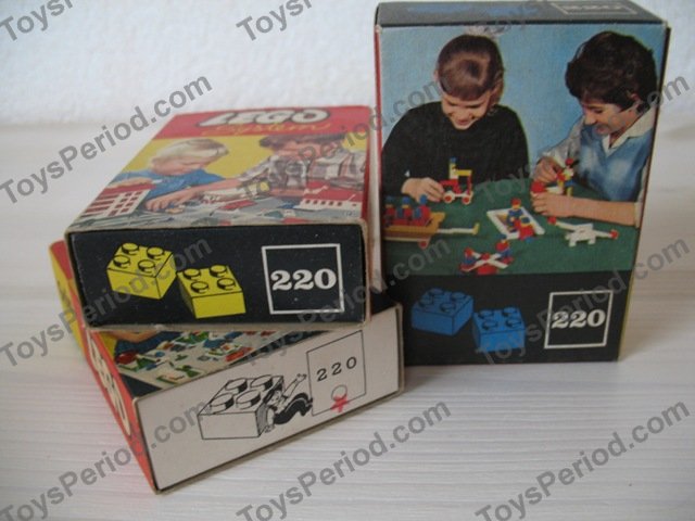 LEGO 220 2x2 Bricks Set Parts List