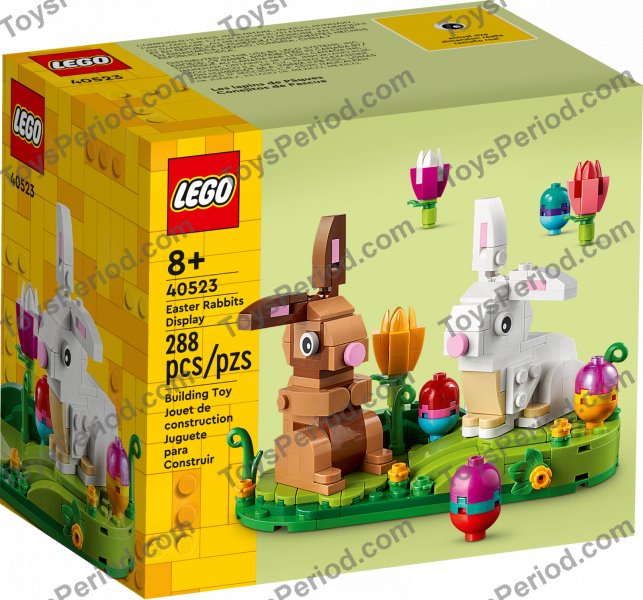 LEGO 40523 Easter Rabbits Display Set Parts List