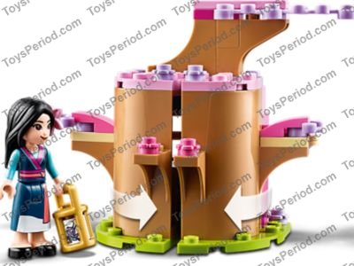 LEGO 43182 Mulan's Training Grounds Set Parts List