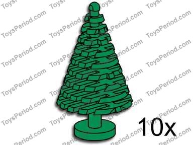 LEGO 3738 Large Spruce Trees Set Parts List
