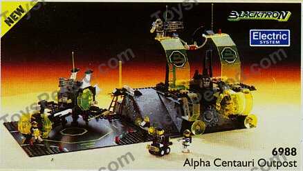 LEGO 6988 Alpha Centauri Outpost Instructions and Parts List