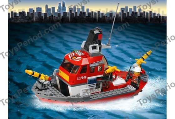 LEGO 7046 Fire Command Craft Set Parts Inventory and Instructions ...