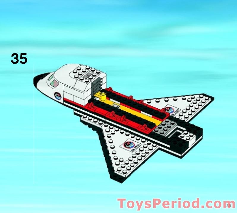 LEGO 3367 Space Shuttle Instructions and Parts List