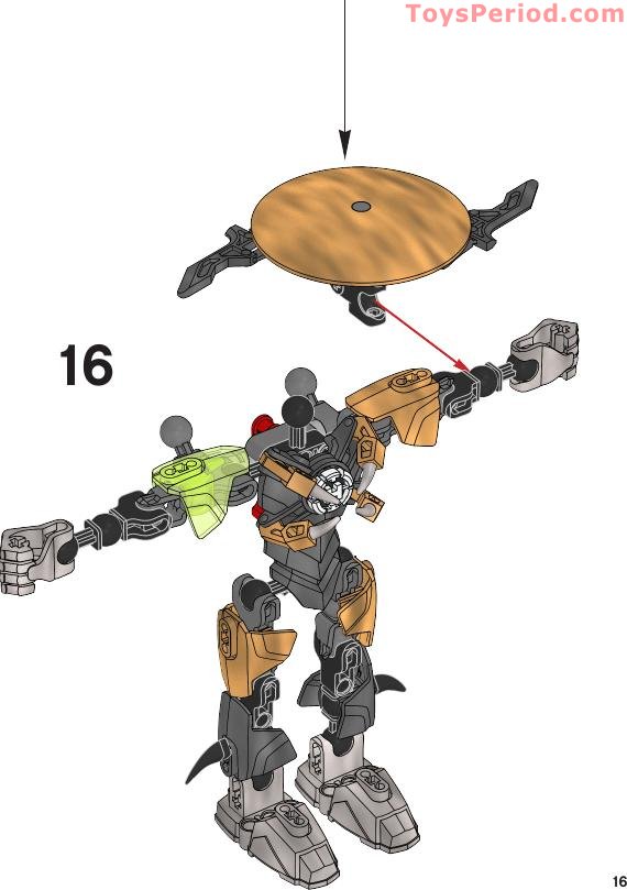 LEGO 44002 Rocka Instructions and Parts List