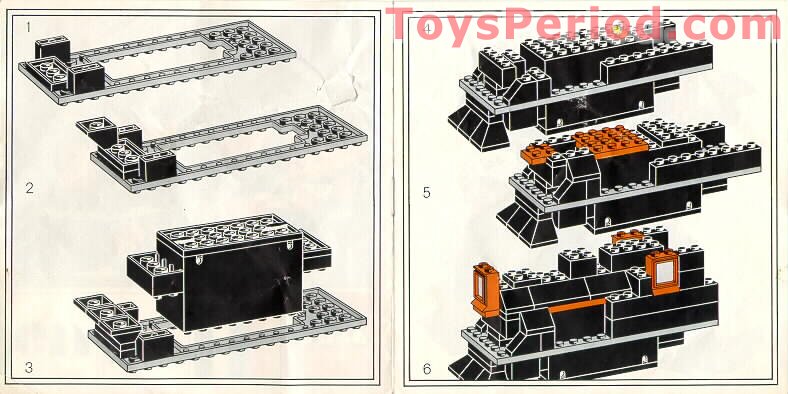 LEGO 119 Super Train Set Instructions and Parts List