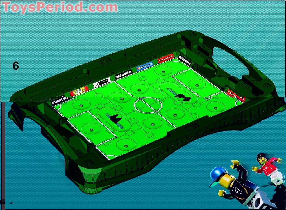 LEGO 3569 Grand Soccer Stadium Instructions and Parts List