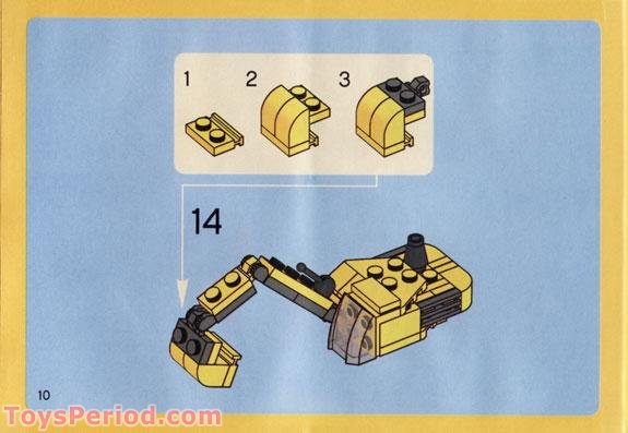 LEGO 4915 Mini Construction Instructions and Parts List