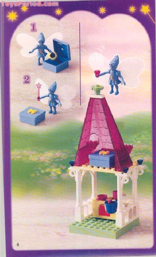 LEGO 5824 The Good Fairy's House Instructions and Parts List