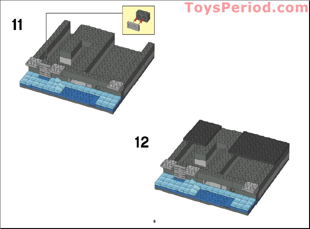 LEGO 5526 Skyline Instructions and Parts List