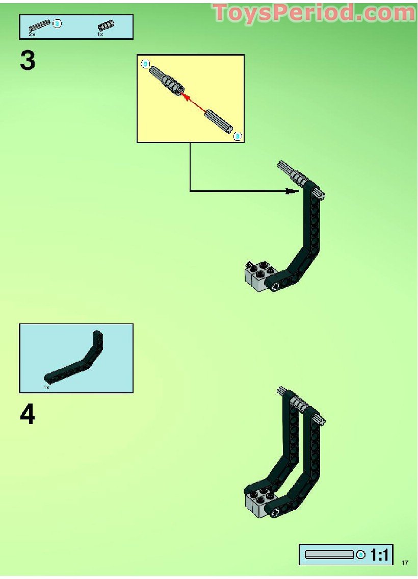 LEGO 7690 MB-01 Eagle Command Base Instructions and Parts List