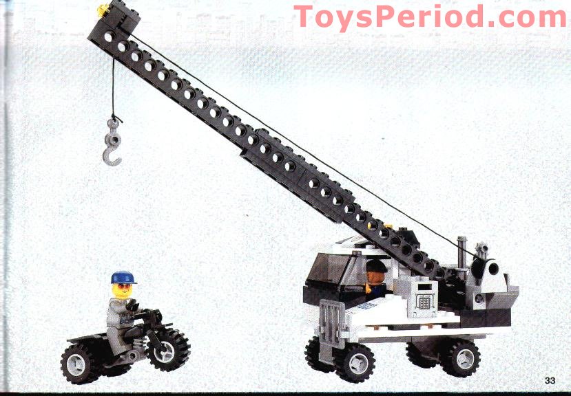 LEGO 7033 Armored Car Action Instructions and Parts List