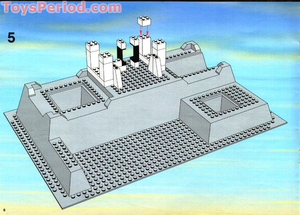 LEGO 7237-1 Police Station - with Light-Up Minifig Instructions and ...