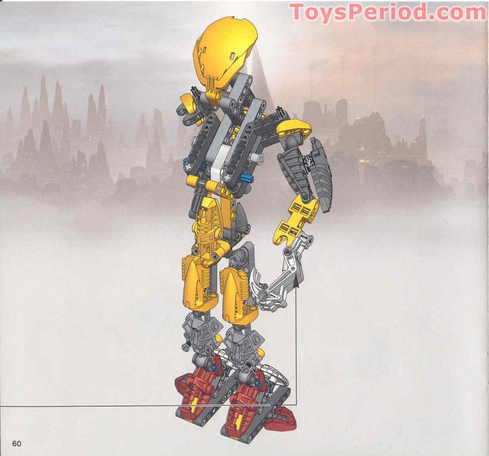 LEGO 8756 Sidorak Instructions and Parts List