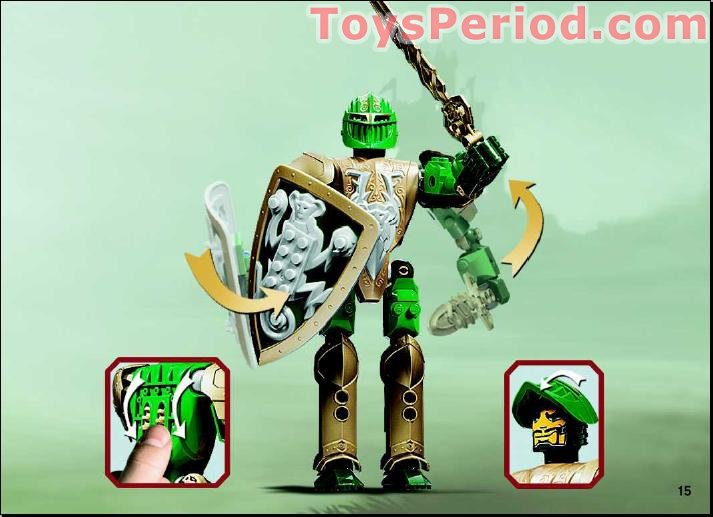 LEGO 8793 Sir Rascus Instructions and Parts List